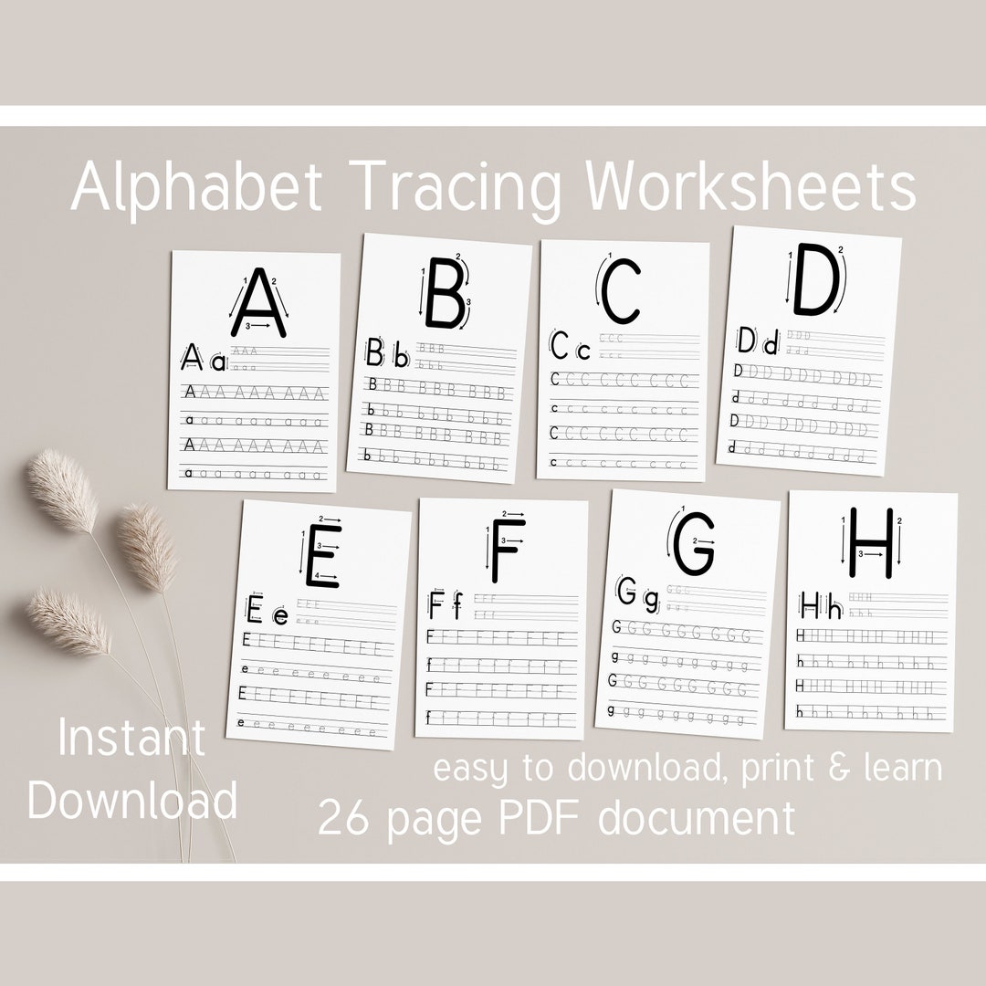 Printable School Worksheets, ABC Tracing Letter Printable, Letter ...