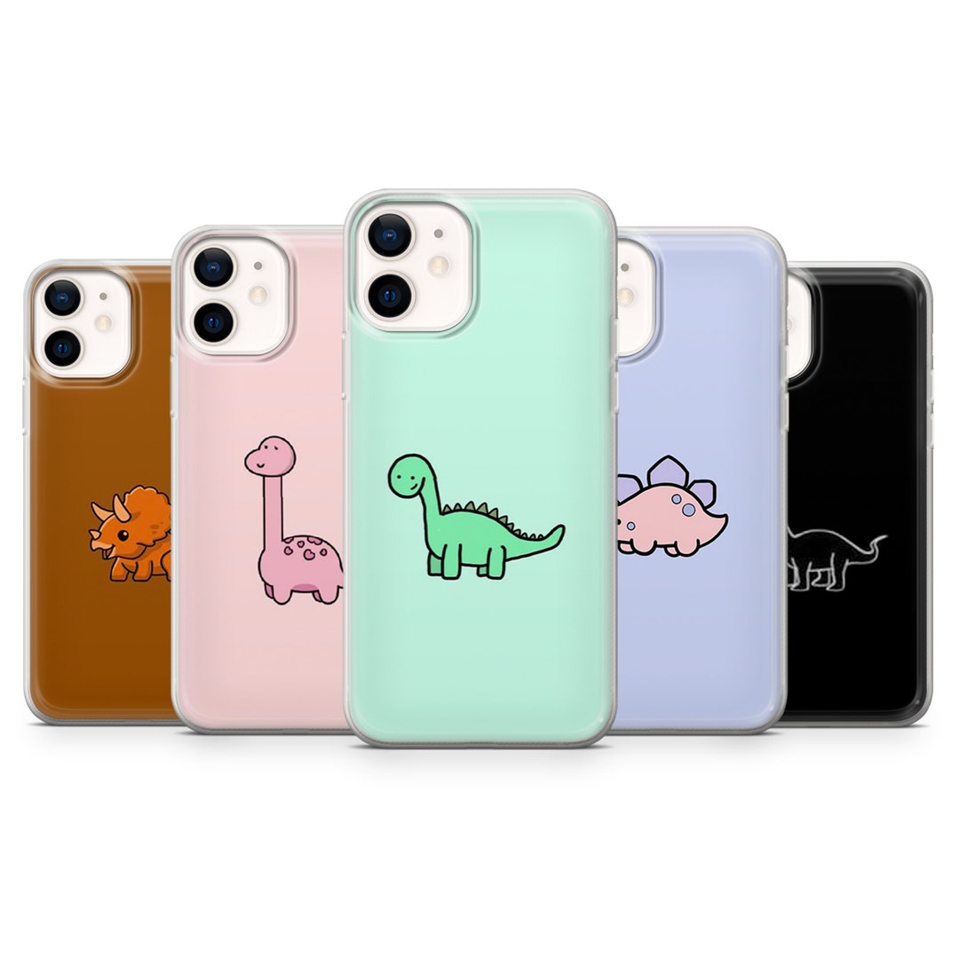 Dinosaur Phone Case, Dino Phone Cover for iPhone 16, 15, 14, 13, 12, 11 ...