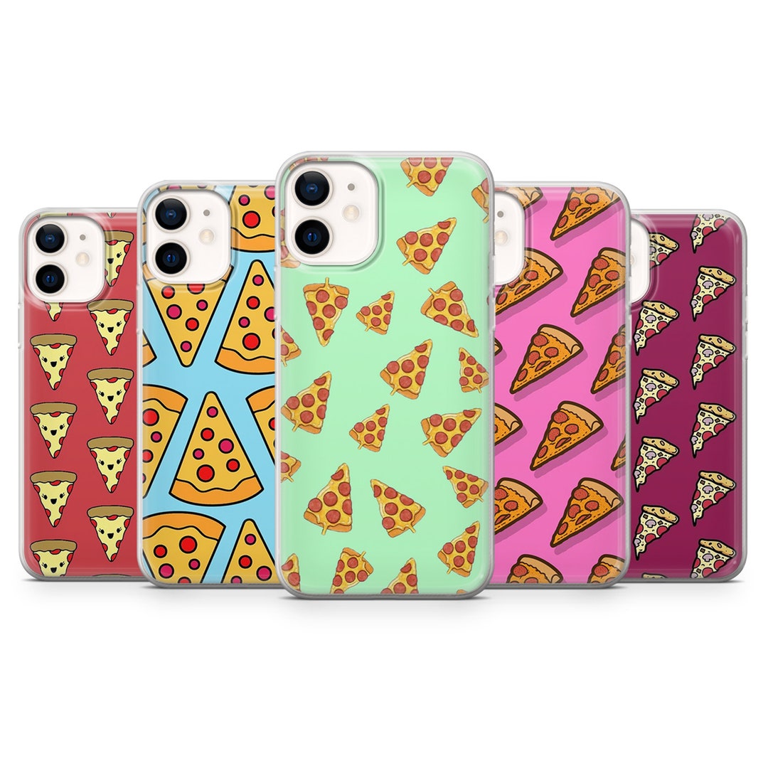 Pizza Phone Case, Food Phone Cover for iPhone 15, 14, 13, 12, 11 Pro ...