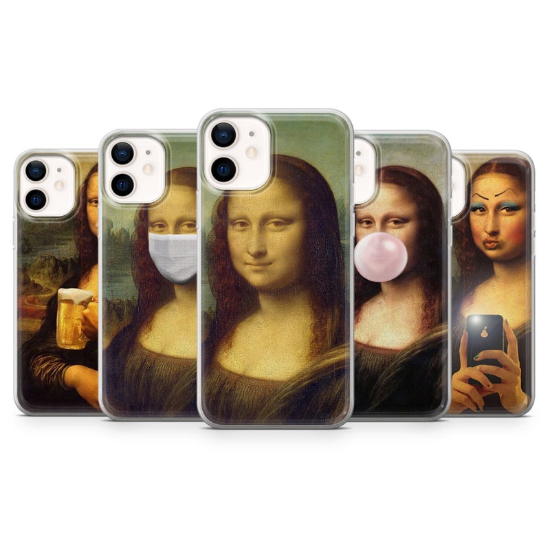 Mona Lisa Phone Case - Etsy