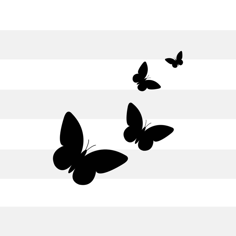 Butterfly Svg Flying Butterfly Svg Png Fluttering - Etsy España