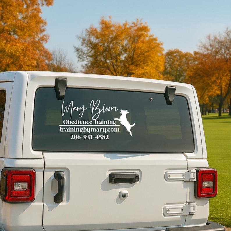 Custom Realtor Car Decal - Personalized Real Estate Agent Window ...
