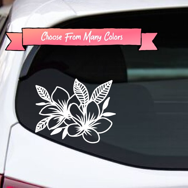 Flower Vinyl Stickers - Etsy