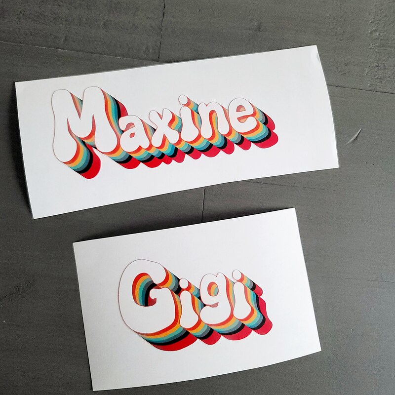 Layered Vinyl Decal - Etsy