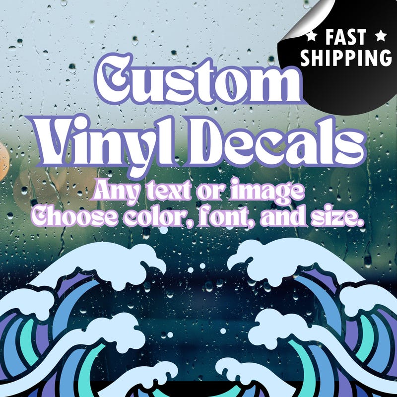 Make Your Own Cup Decal - Etsy