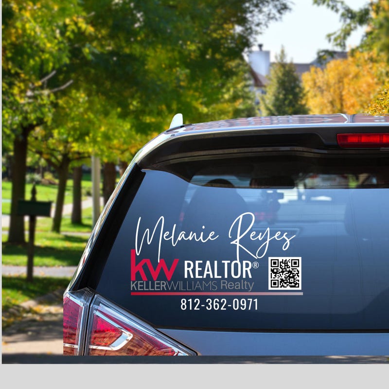 Qr Code Stickers Real Estate - Etsy