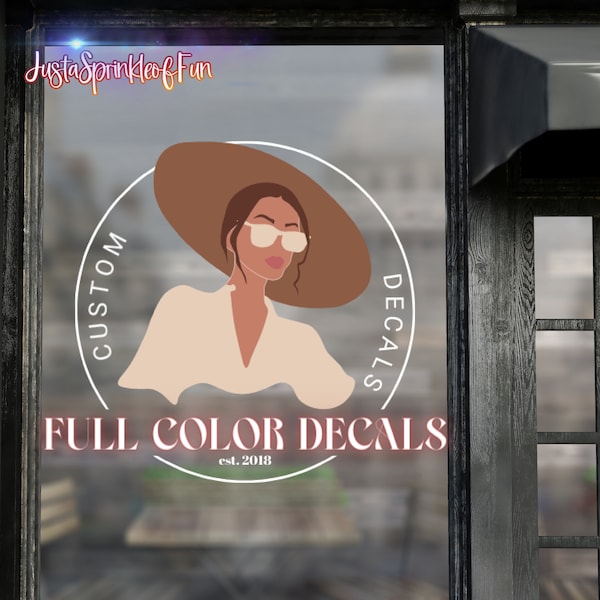 Full Color Decals - Etsy