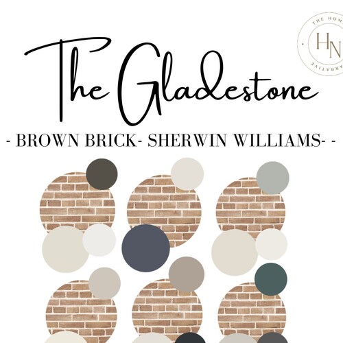 The Berkeley Sherwin Williams Red Brick Exterior Paint - Etsy