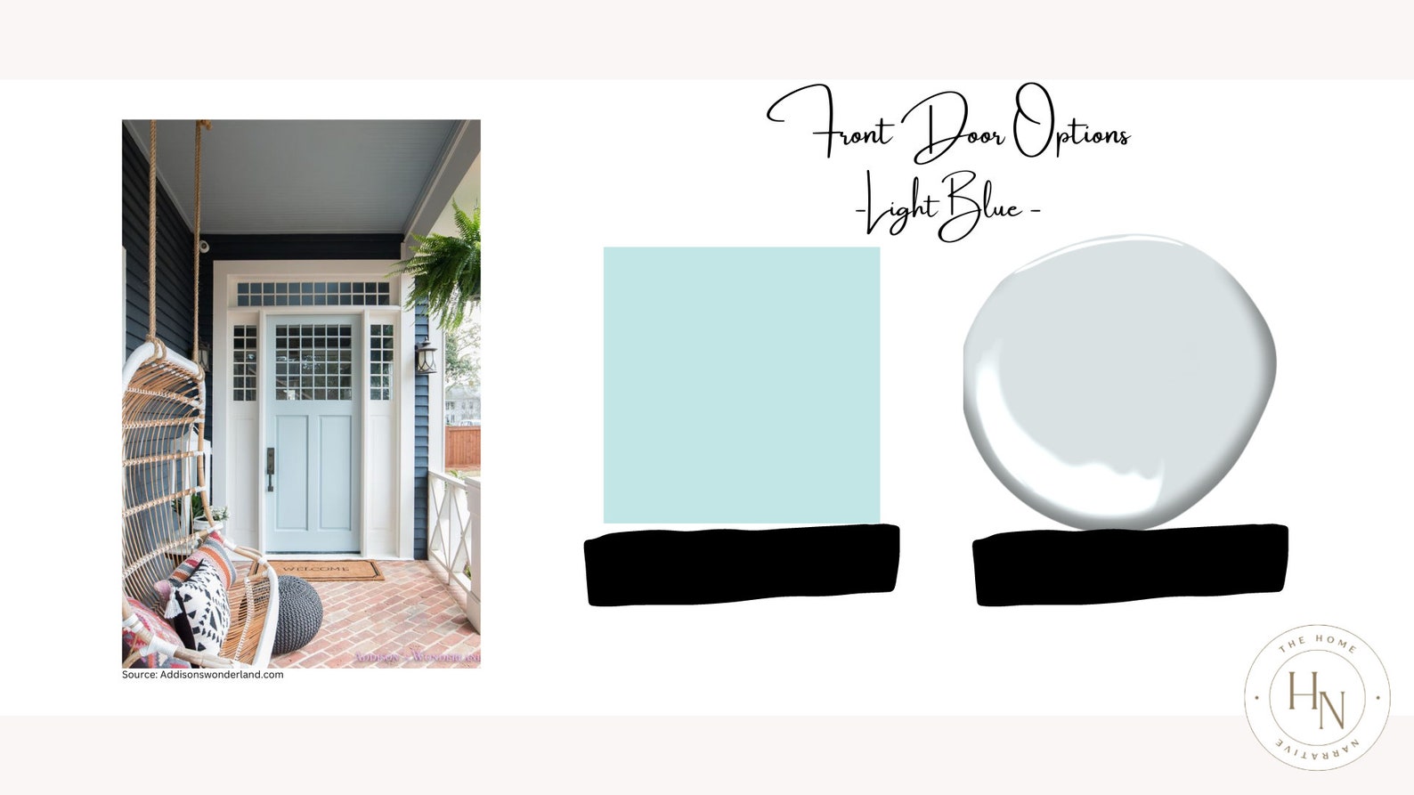 The Preston Navy Blue Exterior House Paint Palette Benjamin Moore ...