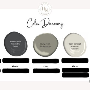 2023 Benjamin Moore Designer Favorites Paint Colors Modern - Etsy