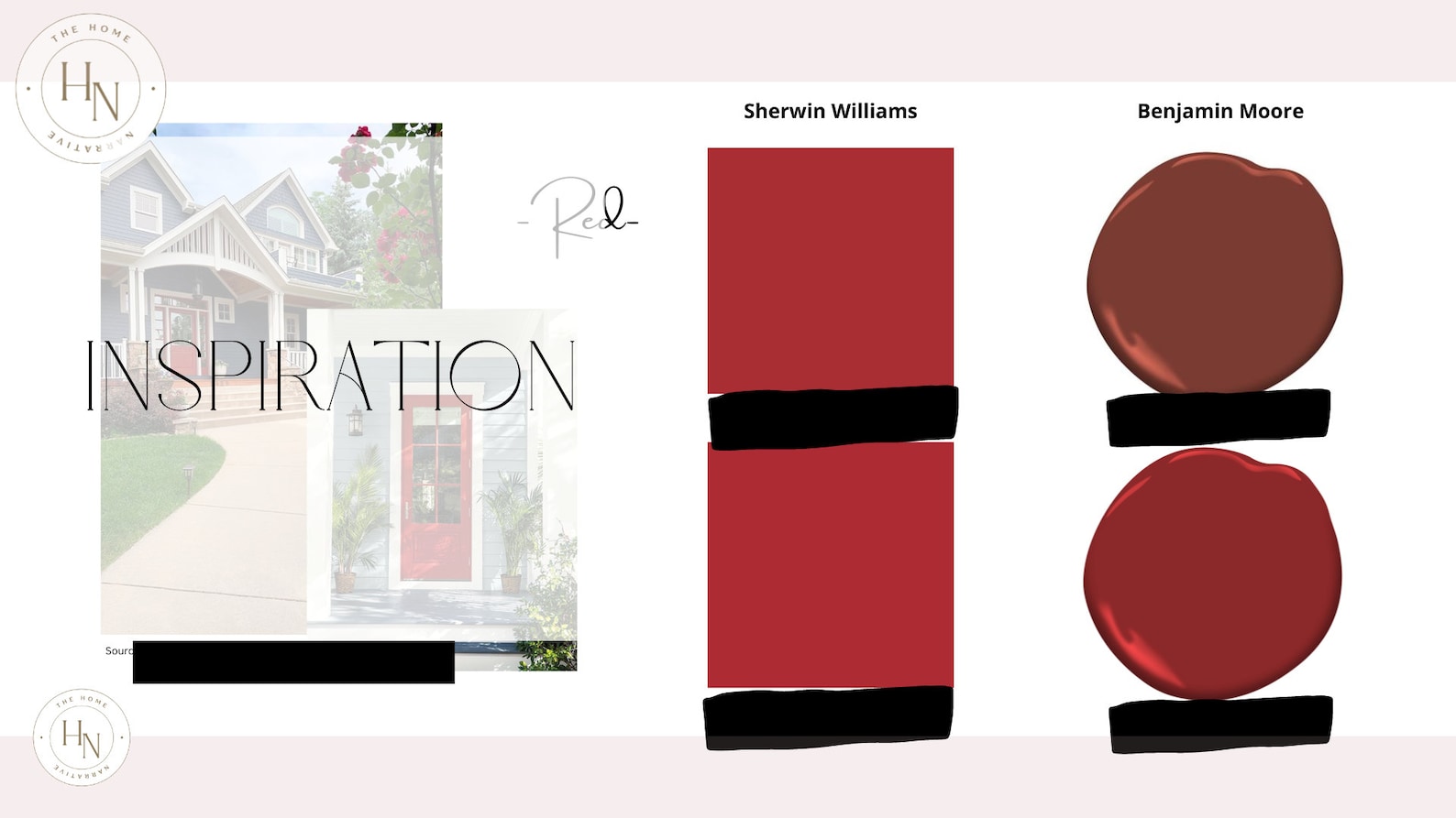 The Preston- Navy Blue Exterior House Paint Palette- Benjamin Moore ...