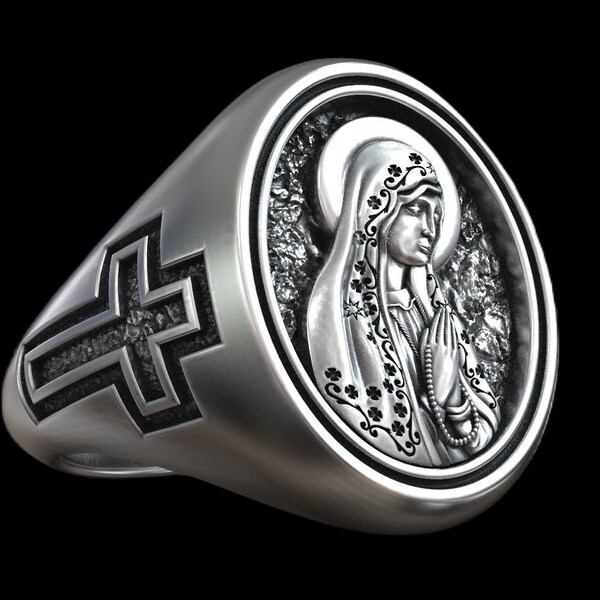 Silver Signet Ring - Etsy