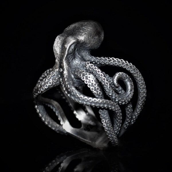 Octopus Ring - Etsy