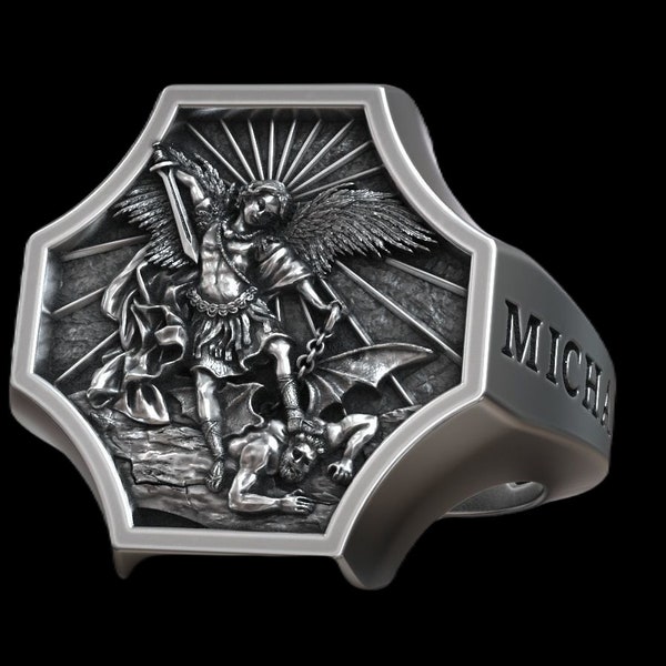 7 Archangel Ring - Etsy