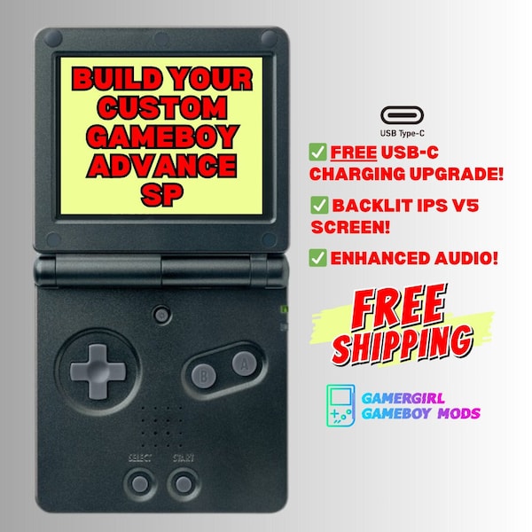 Gameboy Advance Screen Upgrade - Etsy