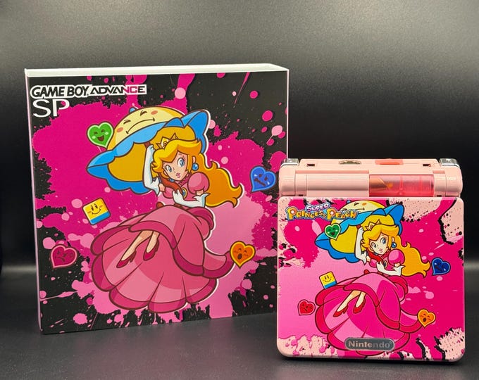 Gameboy Advance SP IPSV5 3.0 Inch HD 720*480 Retro Pixel Backlit Custom ...