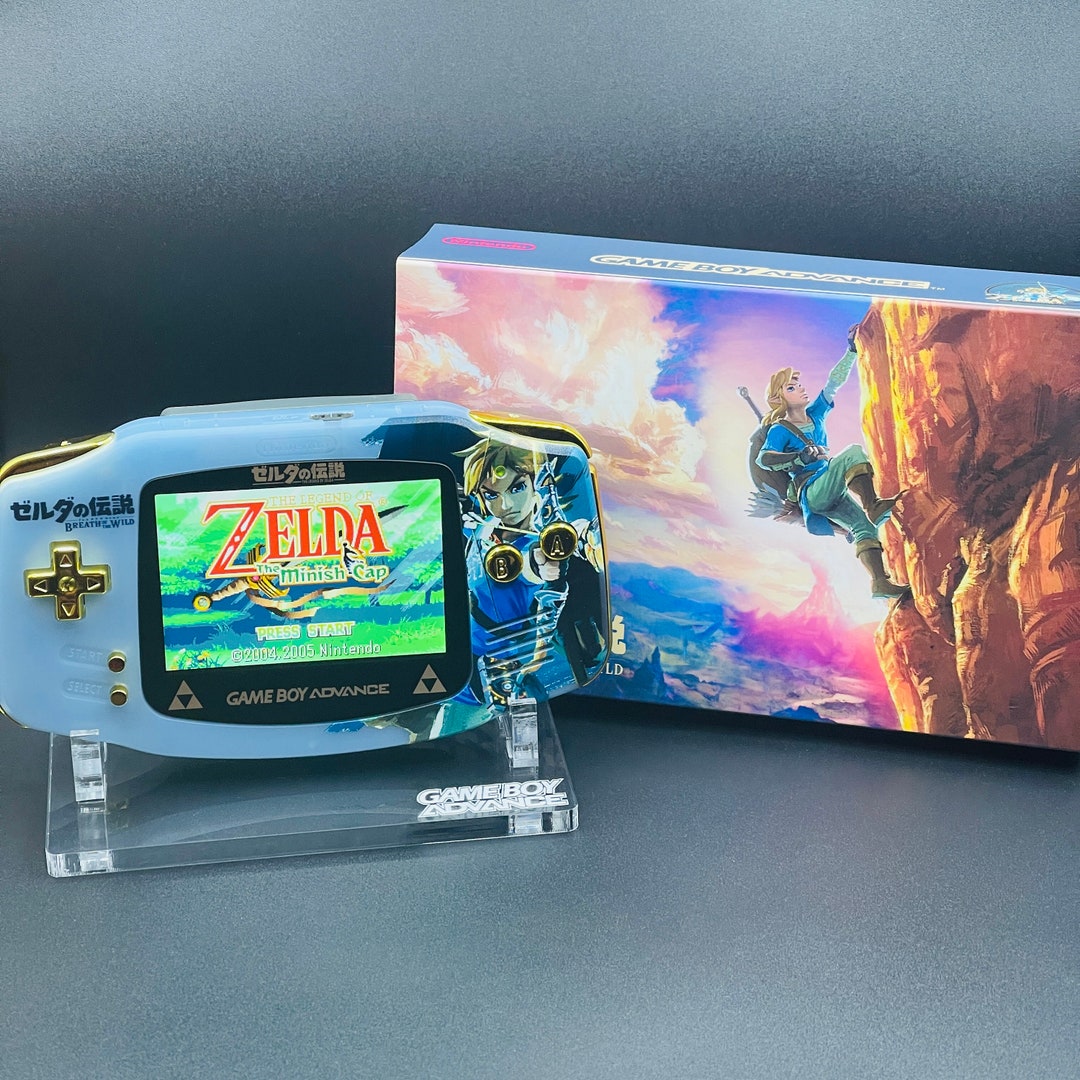 LEGEND OF ZELDA Custom Gameboy Advance Mod W/ Backlit Gba, Enhanced ...