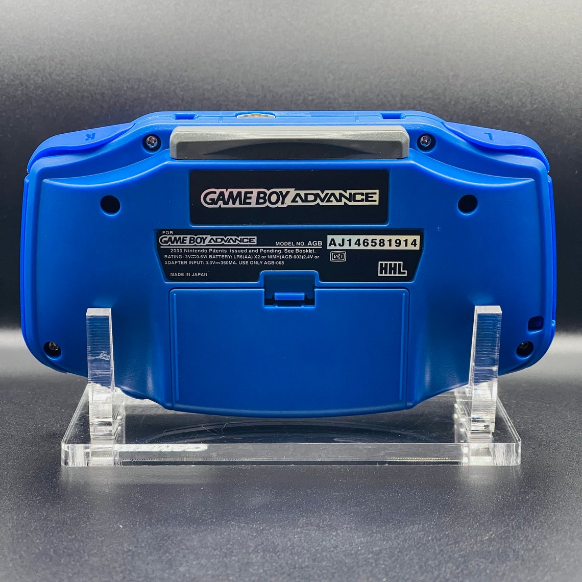 TOTAL BLUE Modded Gameboy Advance Console W/ Backlit Screen - Etsy