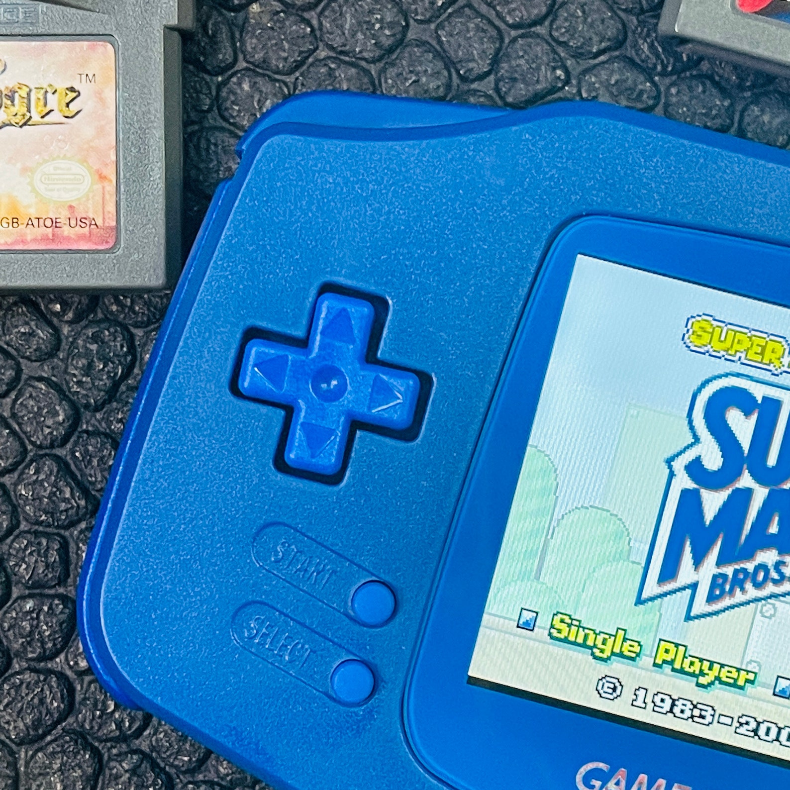 TOTAL BLUE Modded Gameboy Advance Console W/ Backlit Screen - Etsy