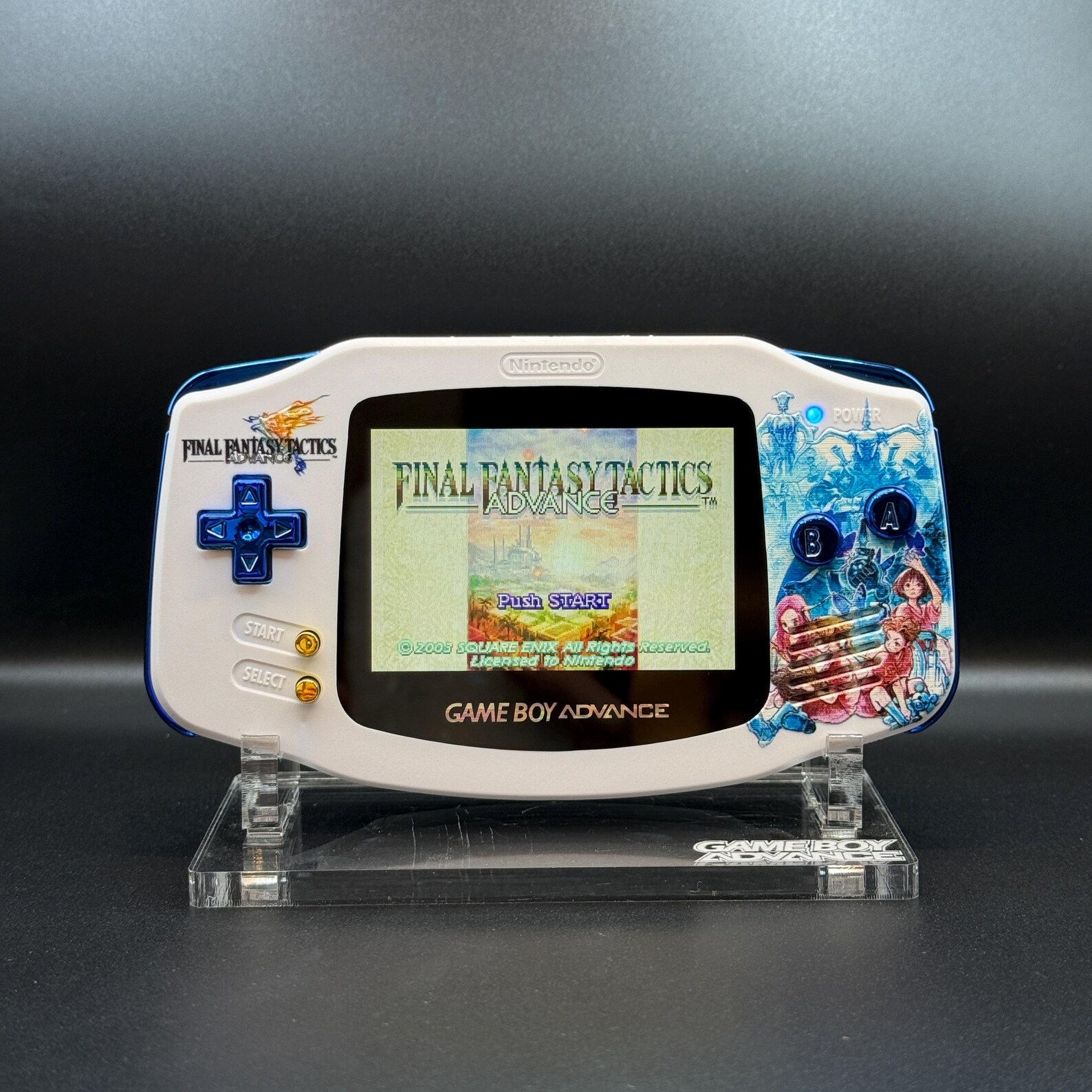 Final Fantasy Tactics Game Boy Advance (GBA) - Backlit IPS Display ...