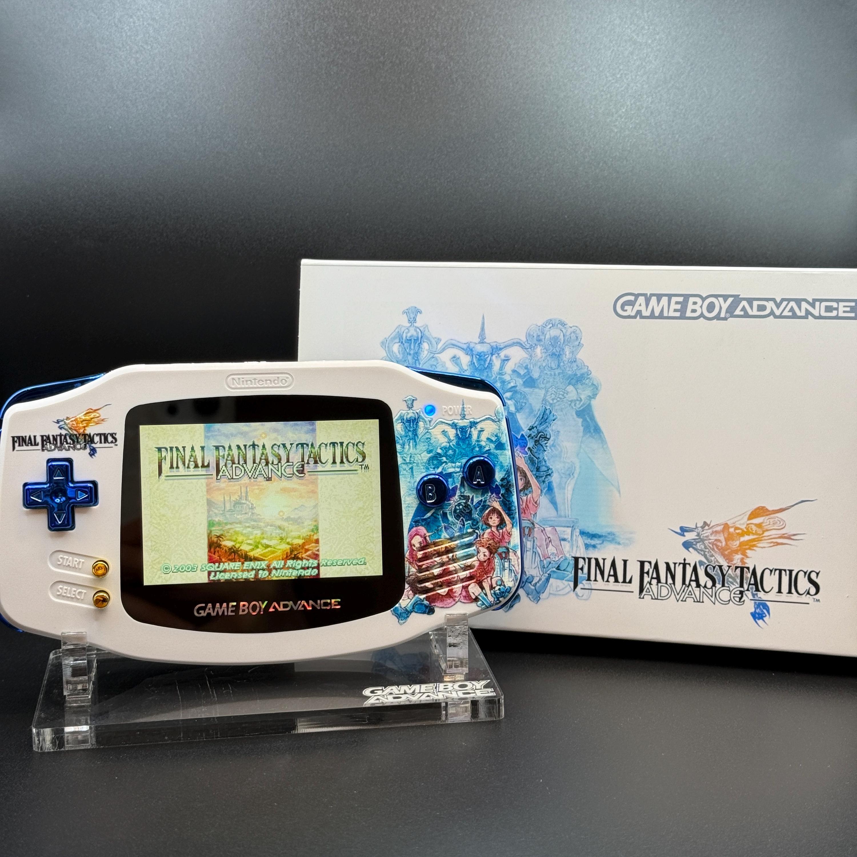 Final Fantasy Tactics Game Boy Advance (GBA) - Backlit IPS Display ...