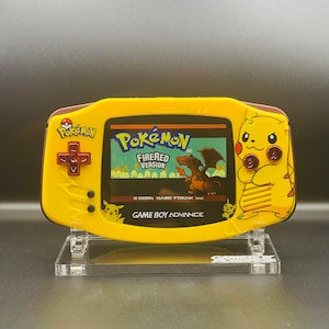 PIKACHU Custom Gameboy Advance Mod W/ Backlit GBA Mod - Etsy
