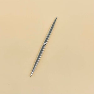 925 Sterling Silver Tusk, Round Notch Tusk ,(septum,belly,ear) Septum ...