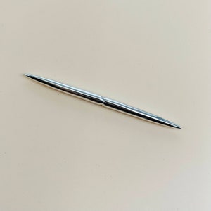 925 Sterling Silver Tusk, Round Notch Tusk ,(septum,belly,ear) Septum ...