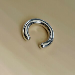 Septum Ring 925 Sterling Silver Tribal Septum Ring, Tusk Nose Septum ...