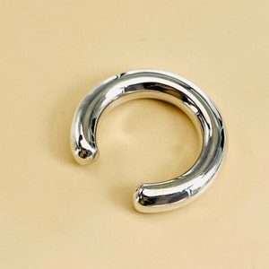 Septum Ring 925 Sterling Silver Tribal Septum Ring, Tusk Nose Septum ...