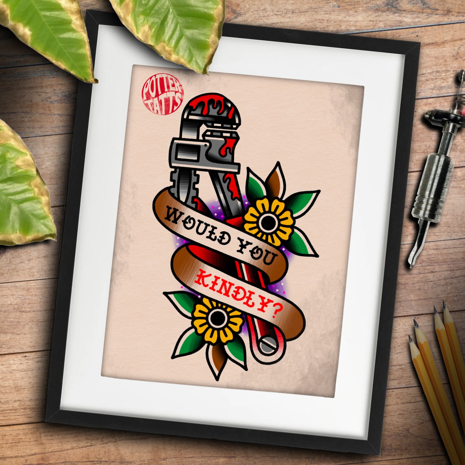 Bioshock Tattoo Would You Kindly