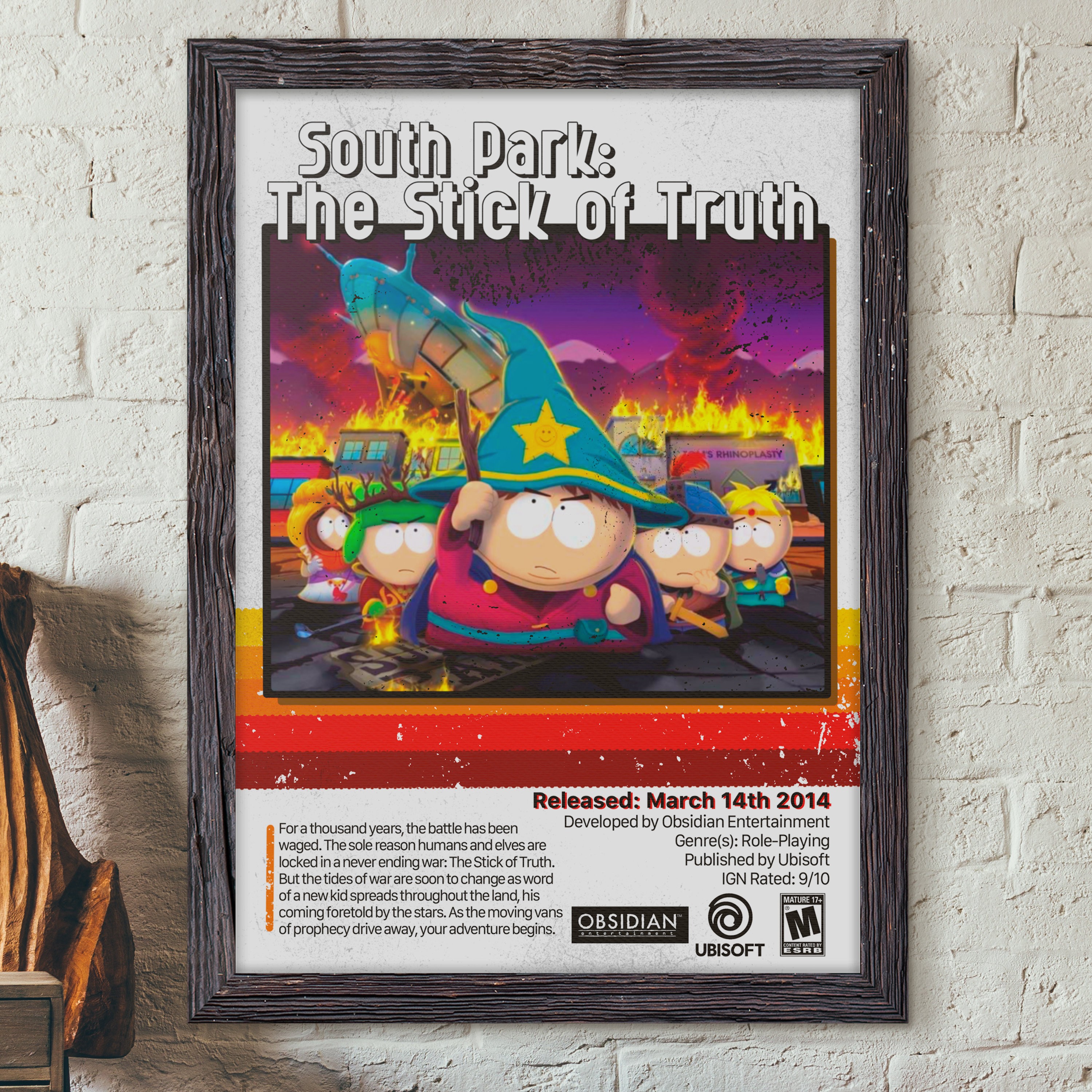 South Park Stick Of Truth Poster