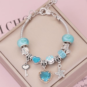 Pandora Style Charm Bracelets Girls Jewelry Gift DIY Making Jewelry ...