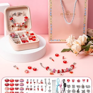 Pandora Style Charm Bracelets Girls Jewelry Gift Jewelry Making DIY ...