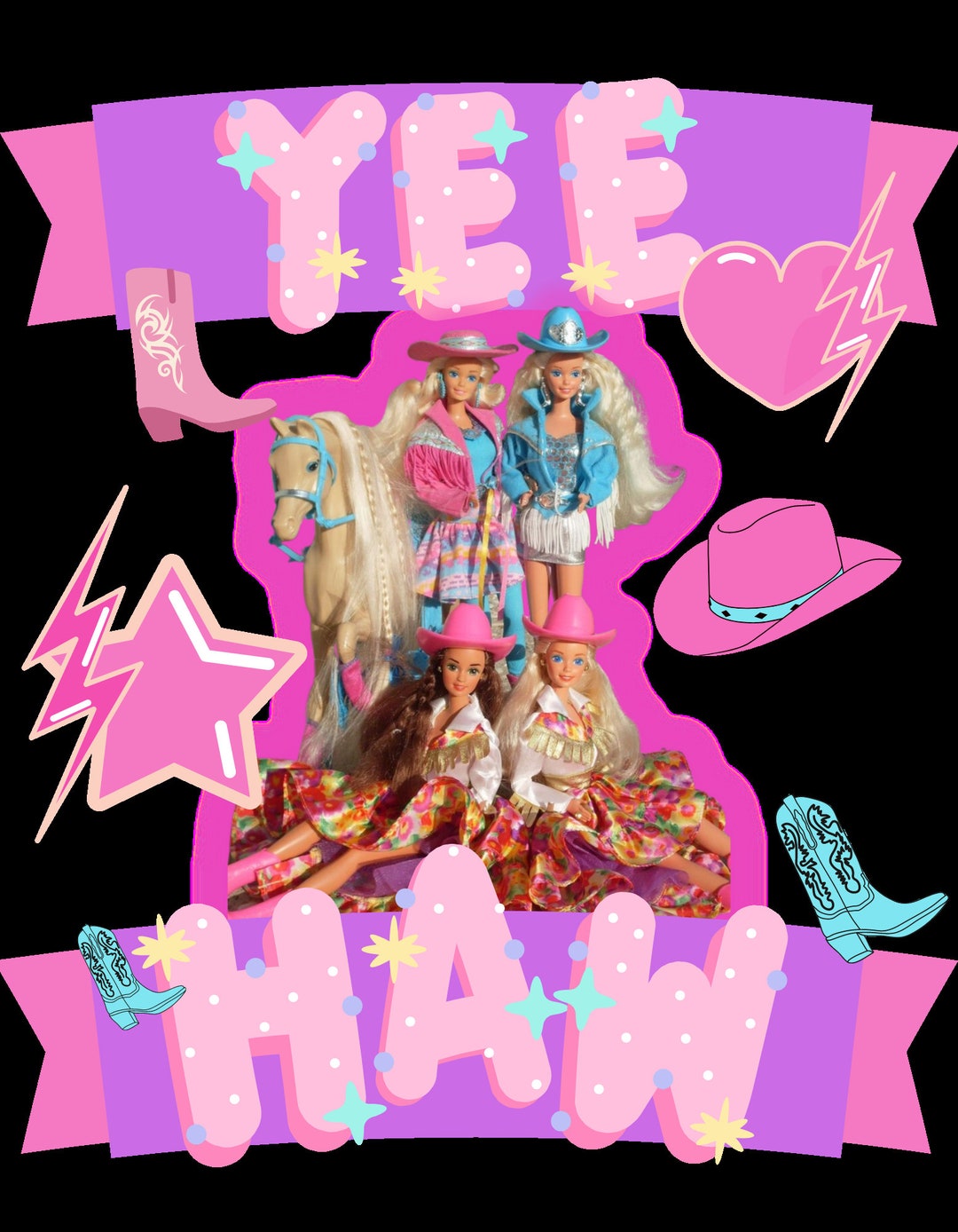 Yee Haw Png - Etsy