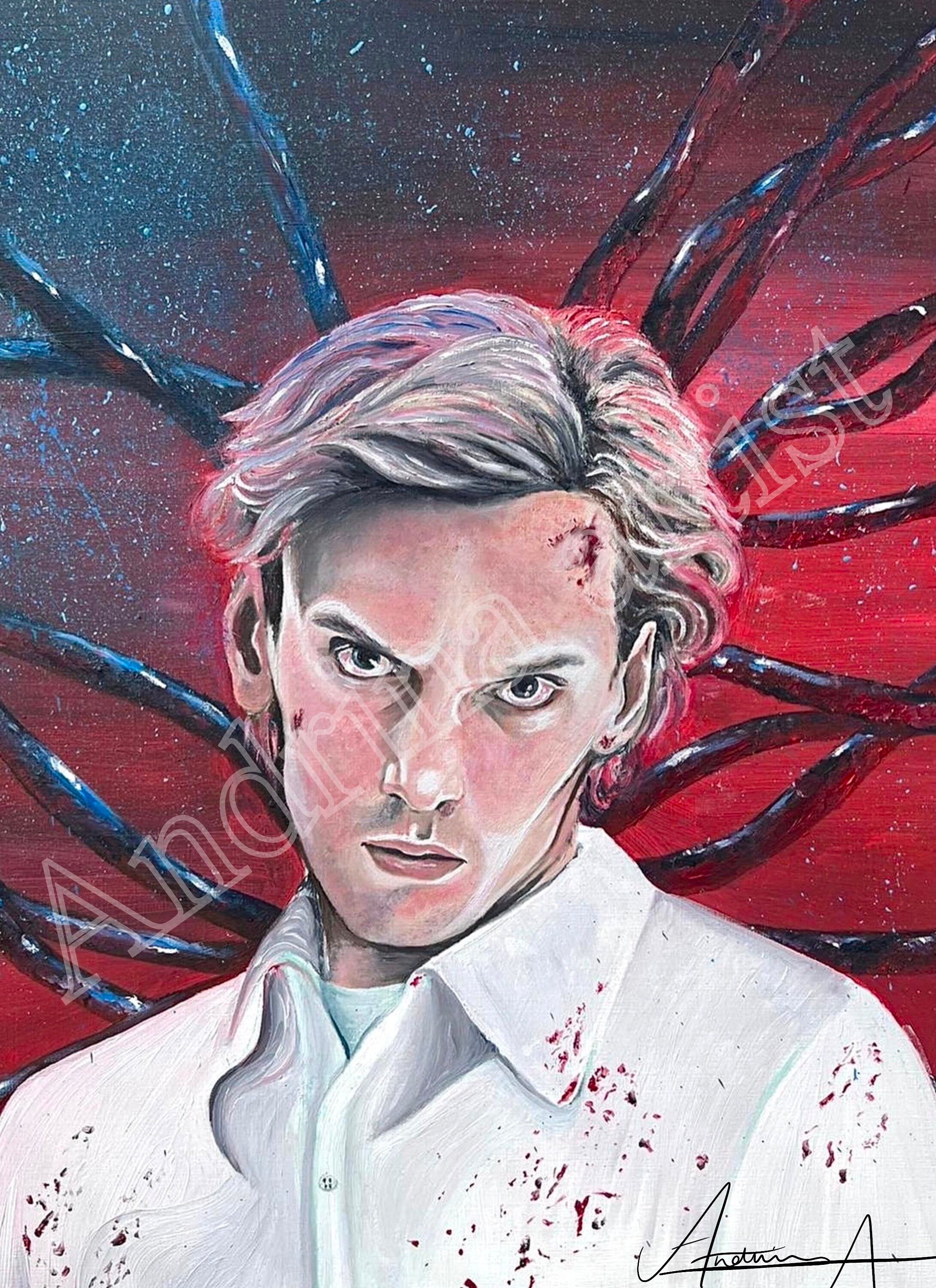 Jamie Campbell Bower Drawing