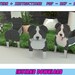 Border Collie Planter - Garden Ornament - Planter Box, Wooden Flower ...