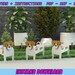 Jack Russell Planter - Garden Ornament - Wood Pet-planter Box - Scroll ...