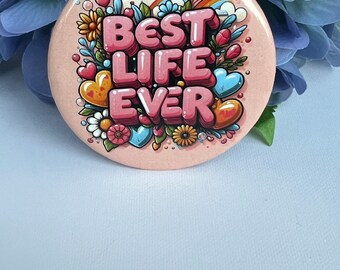 LDC Phrases Best Life Ever Button Pins, Jw Gifts, Gifts for Brothers Jw ...