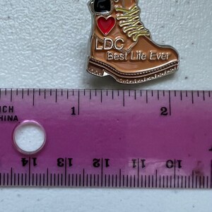 Work Boot Lapel Pin- Best Life Ever| LDC Gift - Etsy