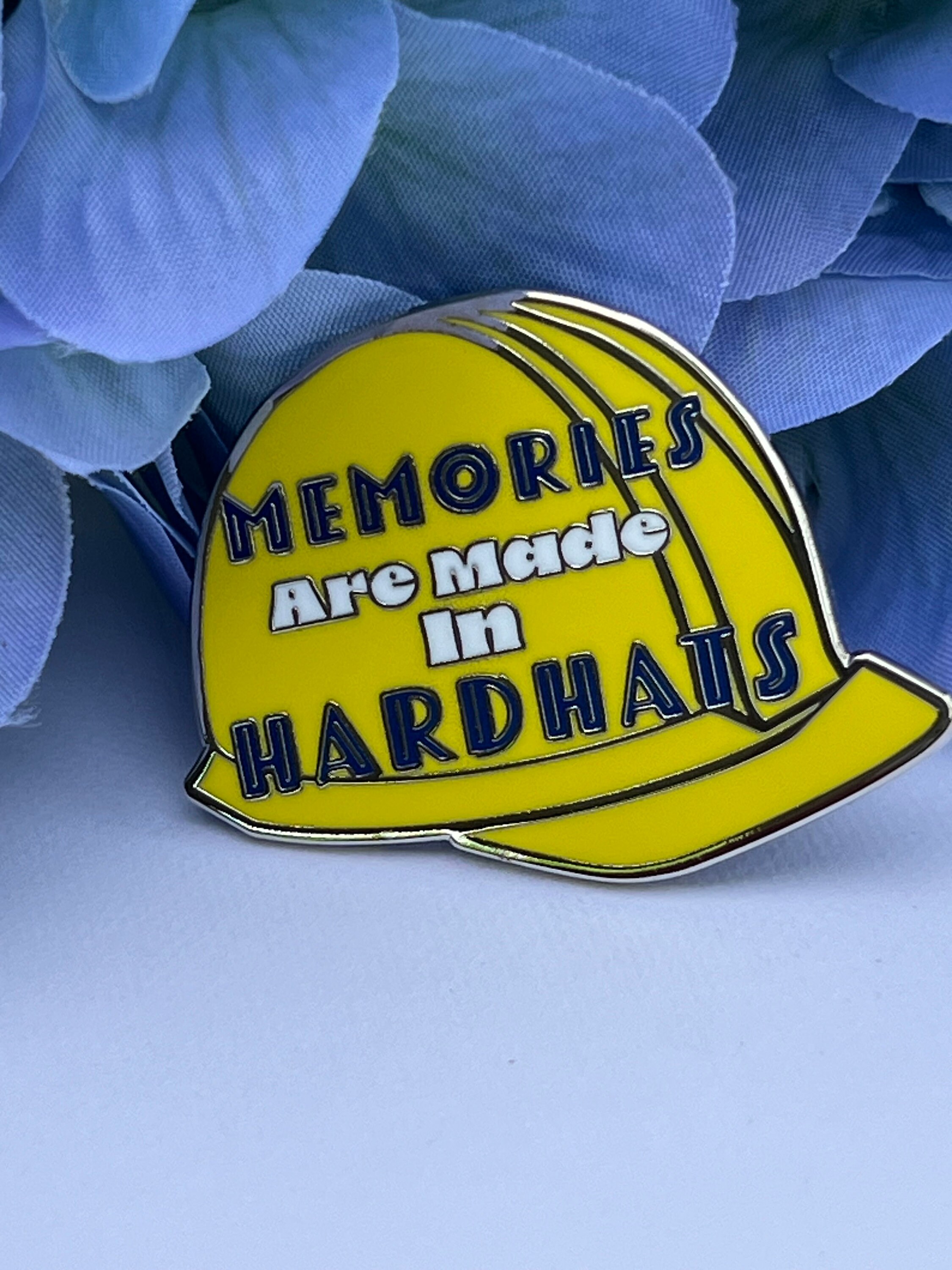 Construction Hard Hatmemories Are Made in Hardhats Lapel Pin Gift LDC ...