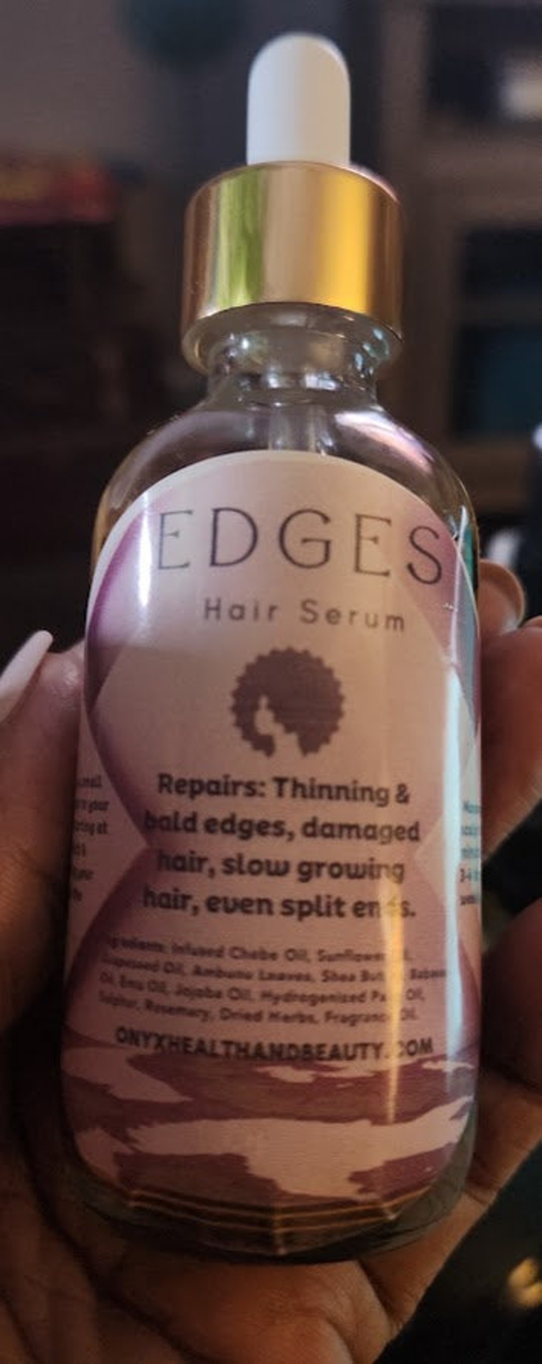 Edges Hair Growth Serum (new Look, Same Great Product) - Etsy