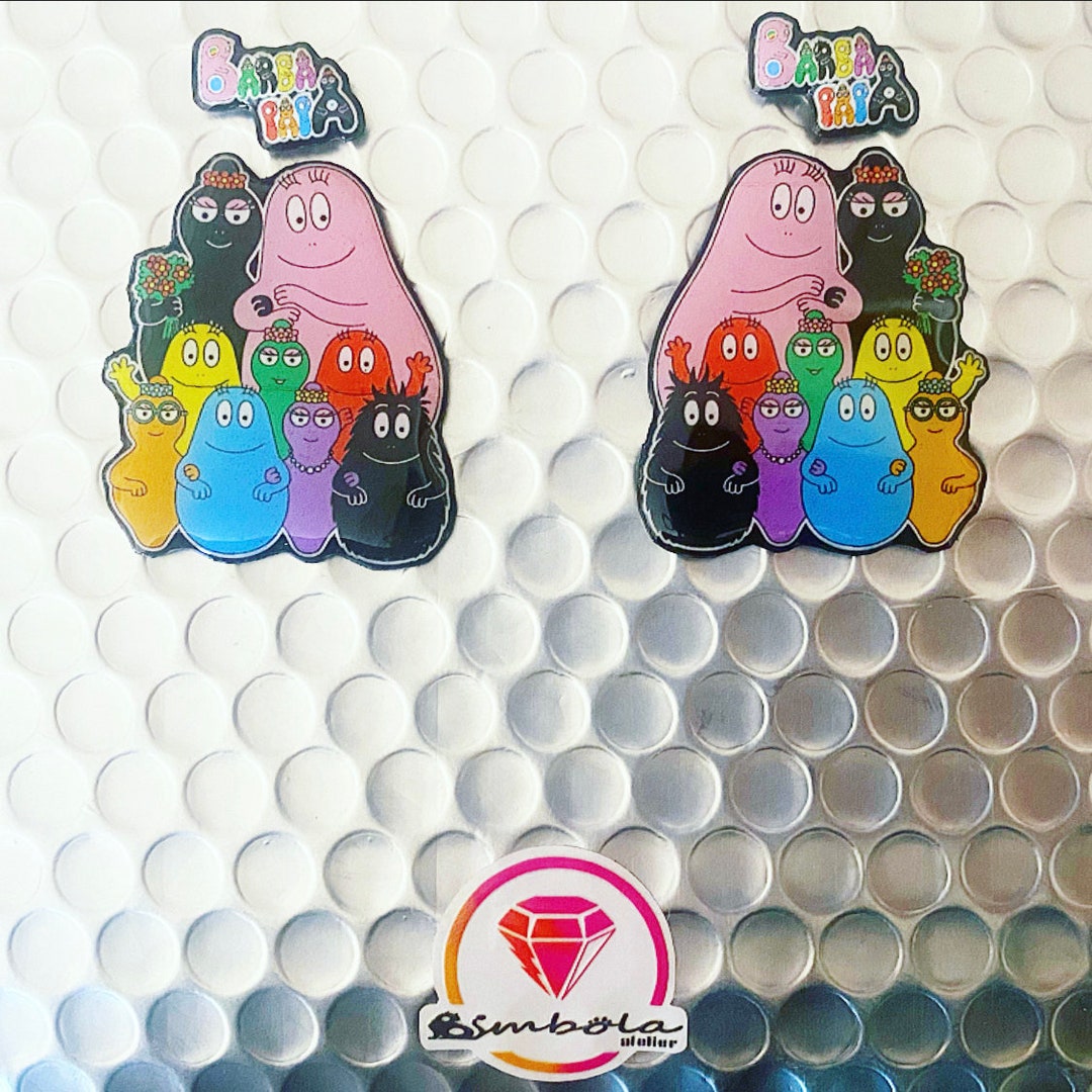 Comic Earrings Cartoon Earrings Papa Earrings Funny Earrings Cartoon ...