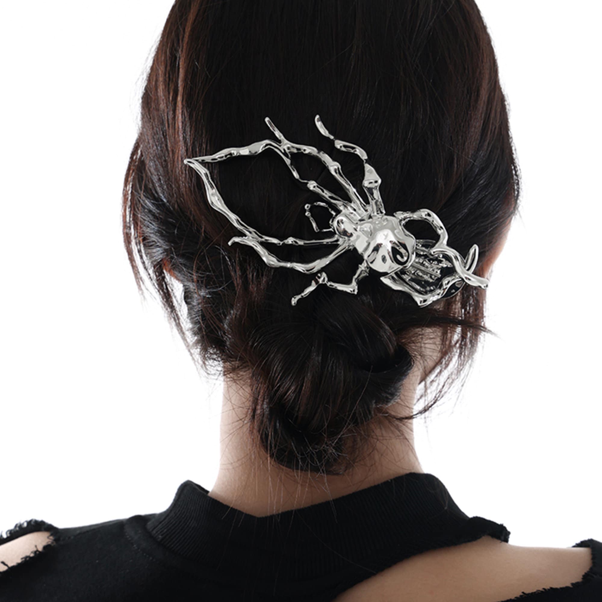 Spider Web Hair Design