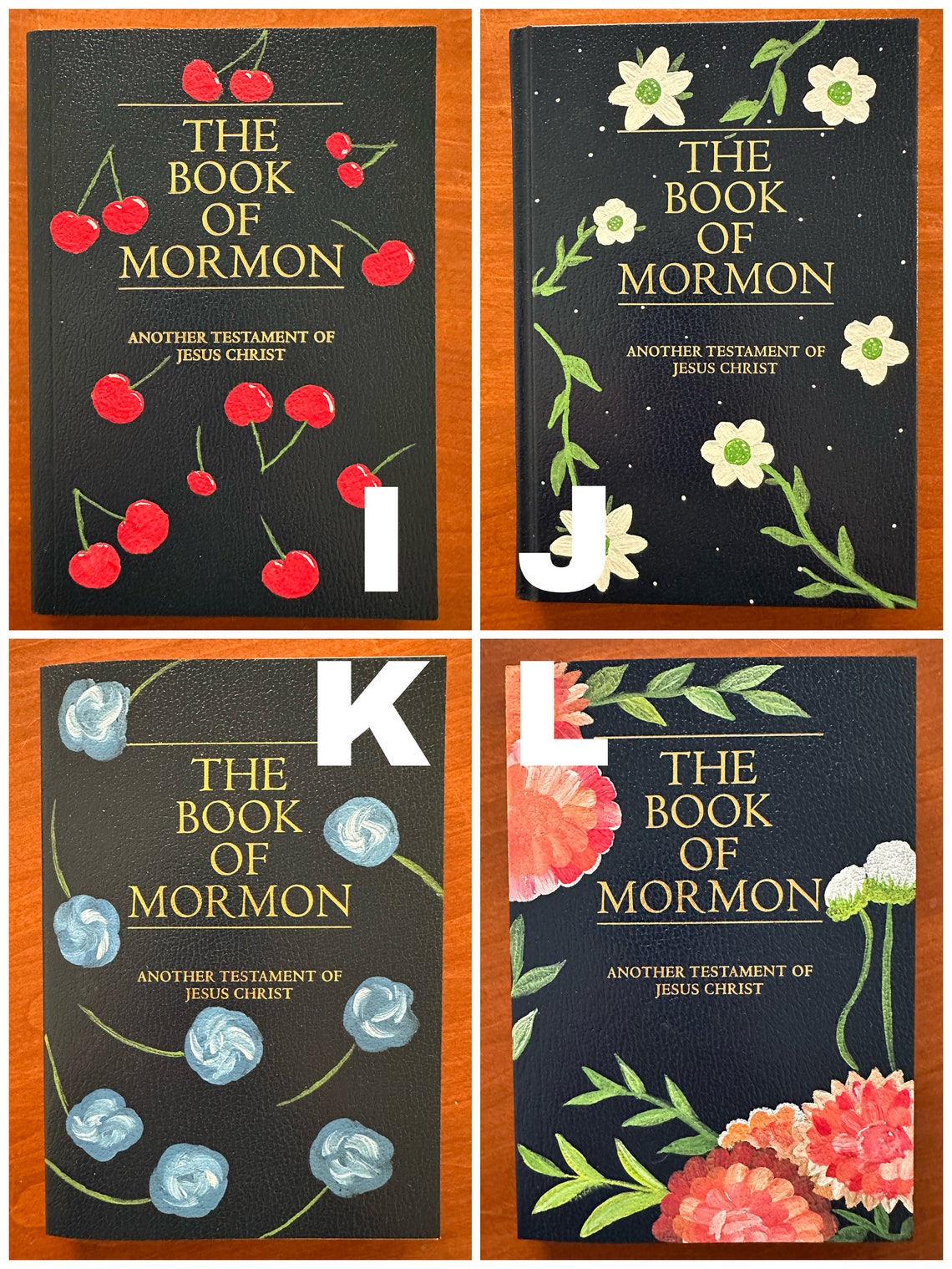 Hand Painted Book of Mormon - Scripture Art - Etsy