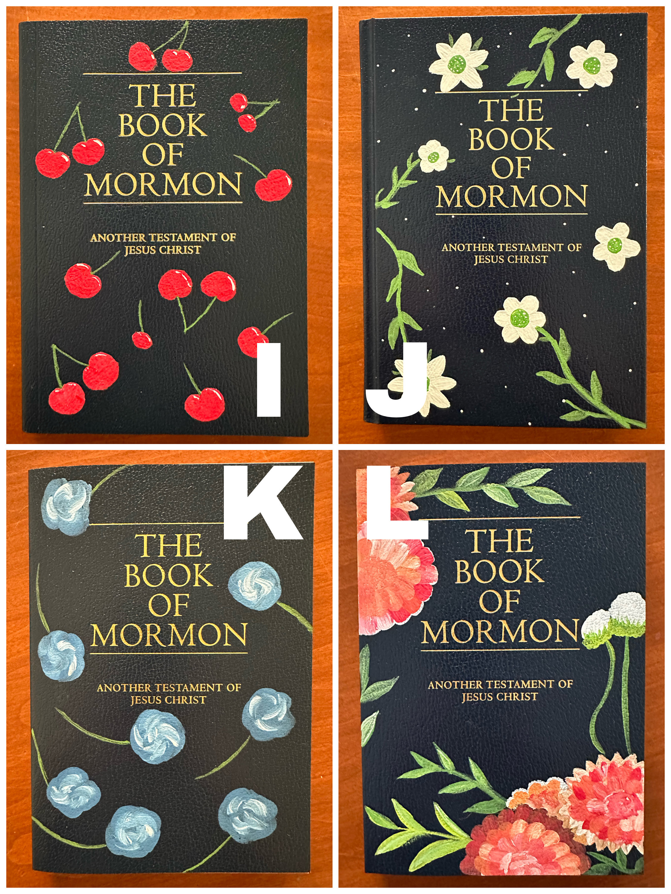 Hand Painted Book of Mormon - Scripture Art - Etsy