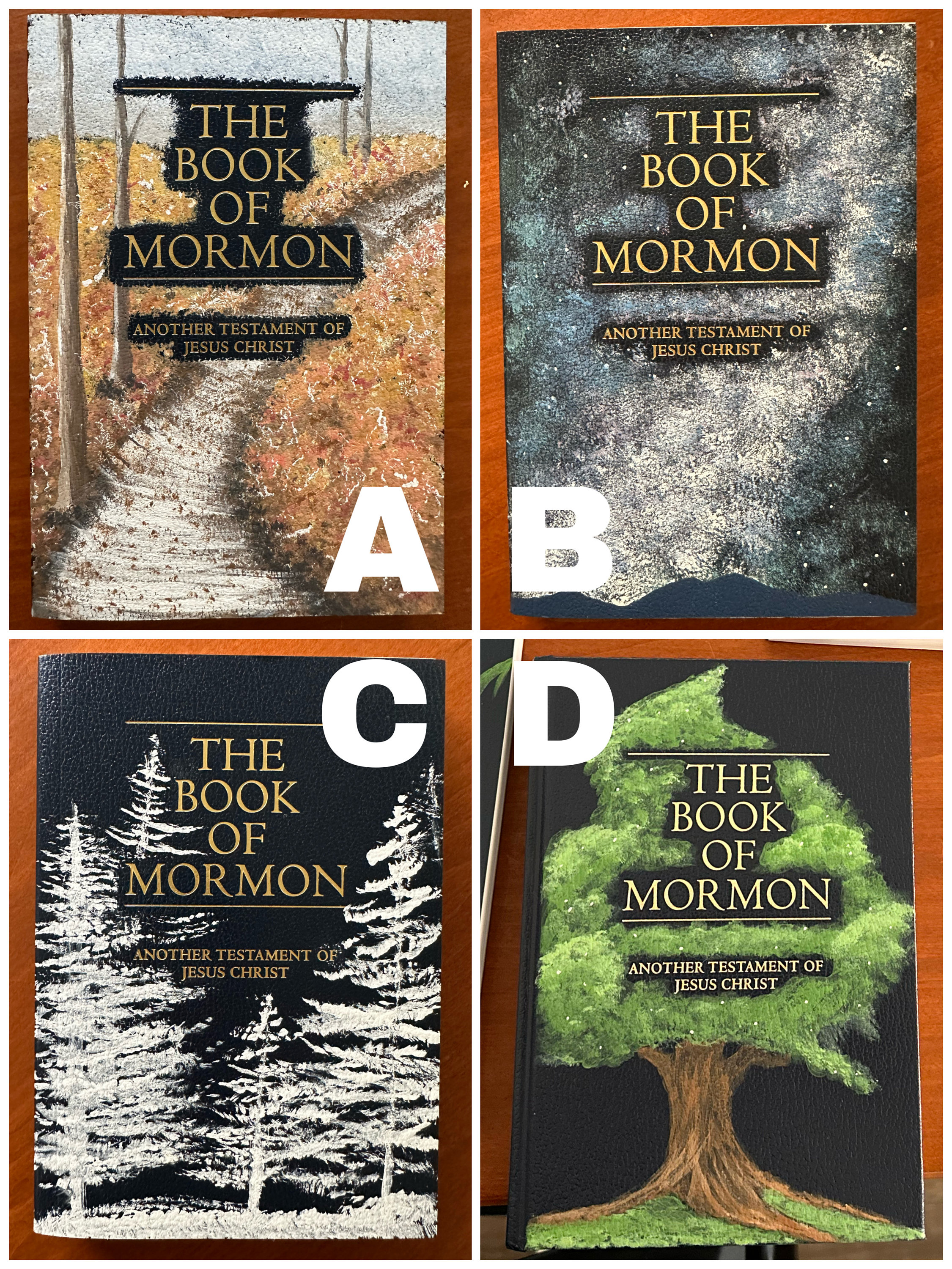 Hand Painted Book of Mormon - Scripture Art - Etsy