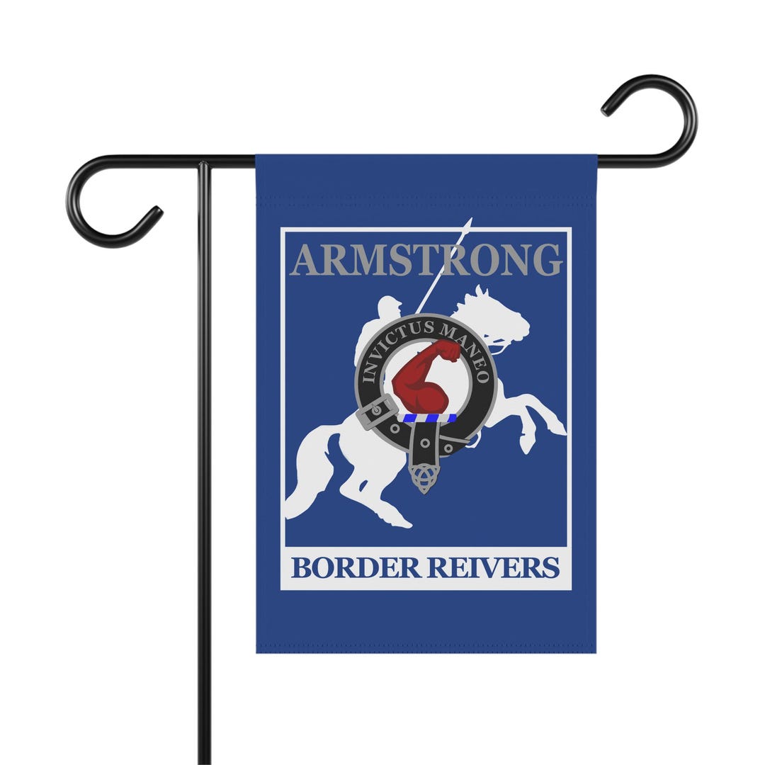 Garden Flag, Clan Armstrong Border Reiver House Banner, Outdoor Yard ...