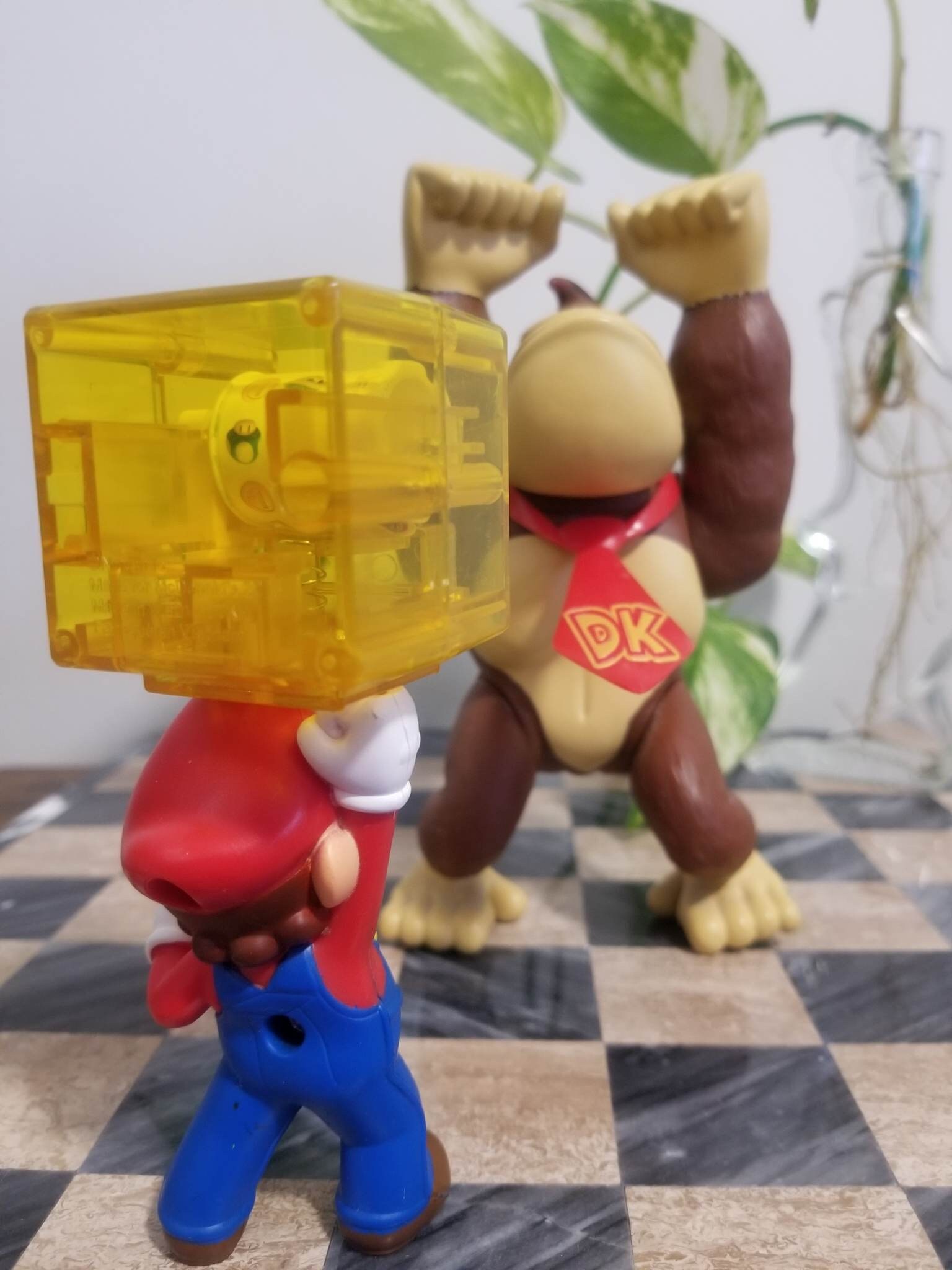Super Mario Punching Power up and Donkey Kong Figures - Etsy Australia