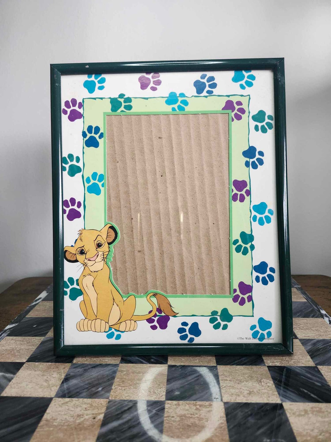 Vintage Lion King Picture Frame 1994 Walt Disney Decorel Inc. Simba - Etsy